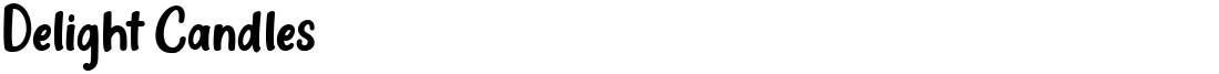Delight Candles 在线预览-免费下载 - 天天字体