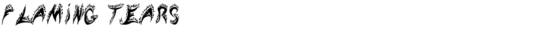 Flaming Tears 在线预览-免费下载 - 天天字体