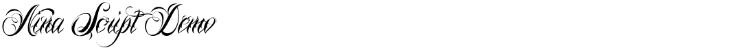 Nina Script Demo 在线预览-免费下载 - 天天字体