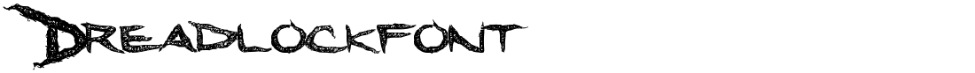 Dreadlockfont 在线预览-免费下载 - 天天字体