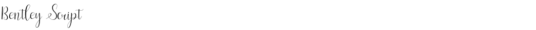 Bentley Script 在线预览-免费下载 - 天天字体