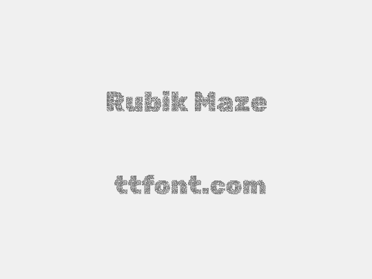 Rubik Maze 在线预览-免费下载 - 天天字体