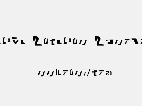 Giedi Ancient Autobot 在线预览-免费下载 - 天天字体