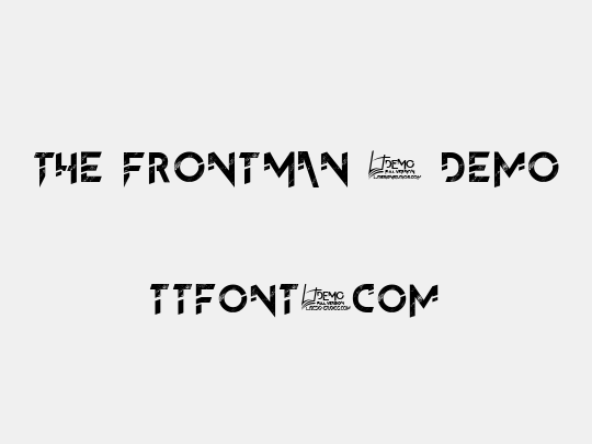 The FrontMan 2 demo 在线预览-免费下载 - 天天字体