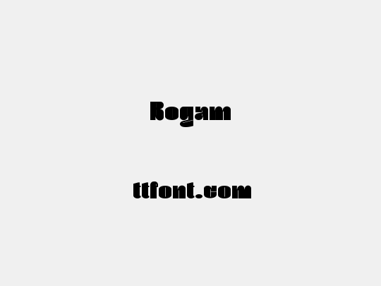 Bogam 在线预览-免费下载 - 天天字体