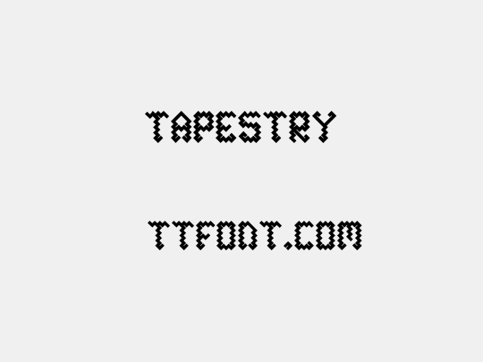 tapestry 在线预览-免费下载 - 天天字体