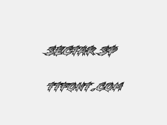 Sectar SP 在线预览-免费下载 - 天天字体