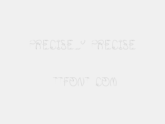 Precisely Precise 在线预览-免费下载 - 天天字体